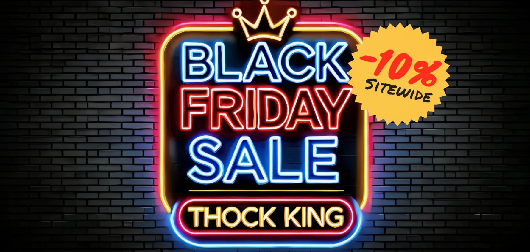 2025 Black Friday Sale Announcement (Stackable Deals!) – Thock King
