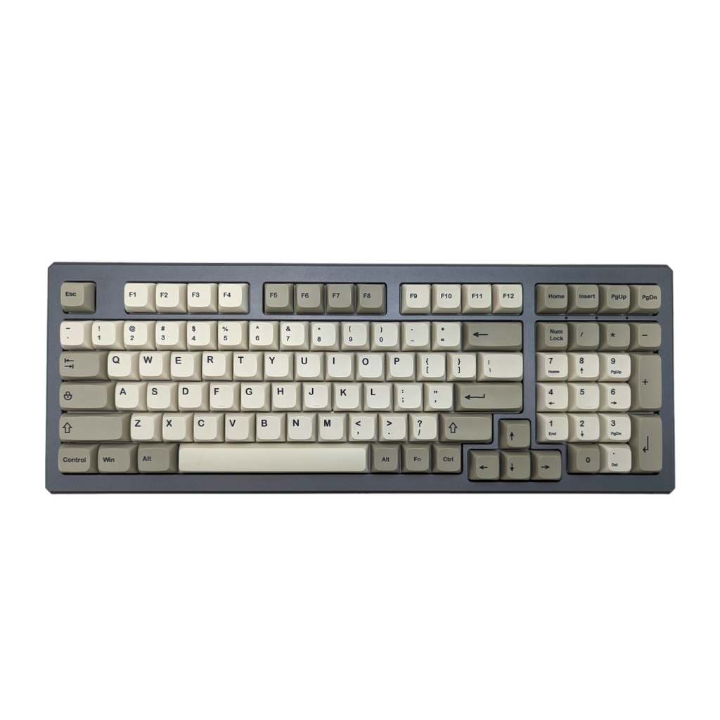 Retro PBT XDA Keycap Set (122 pcs) – Thock King