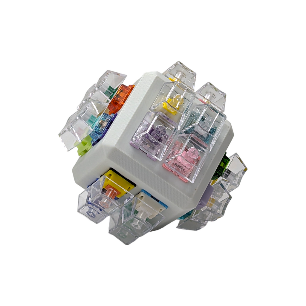 Fidget Cube XL 24x Mechanical Switch Fidget Toy – Thock King