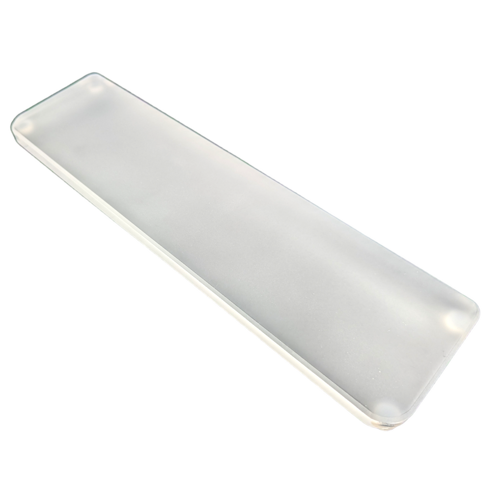 Acrylic Wrist Rest for Mechanical Keyboards (layouts: 60/65/75/80/96/1 ...