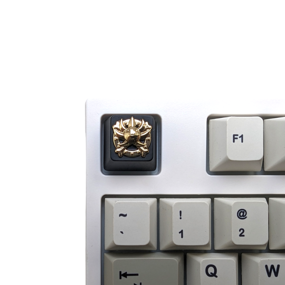 One Piece Thousand Sunny Metal Keycap – Thock King