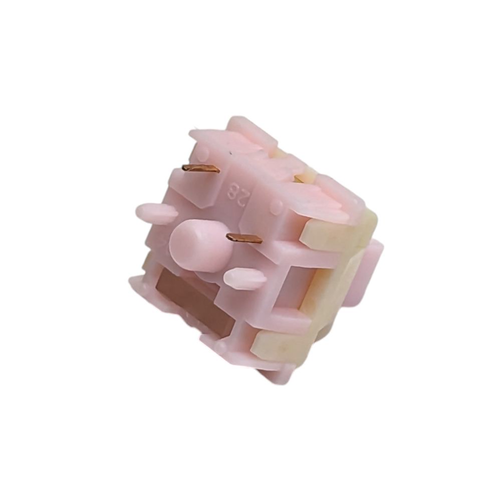 KTT Pink Flower Linear Switches – Thock King