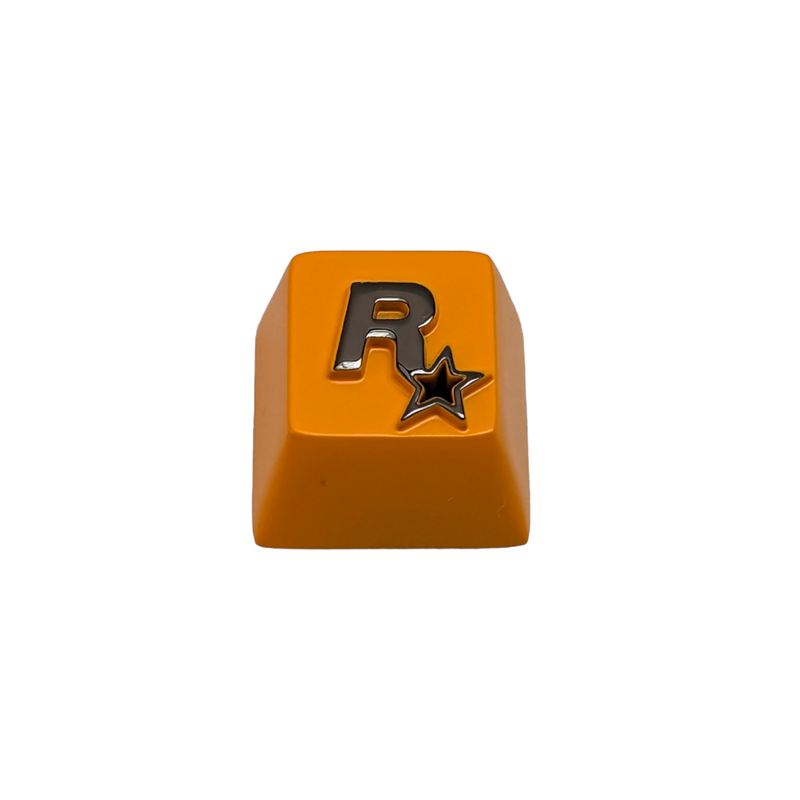 Rockstar GTA Gamer Metal Keycap – Thock King