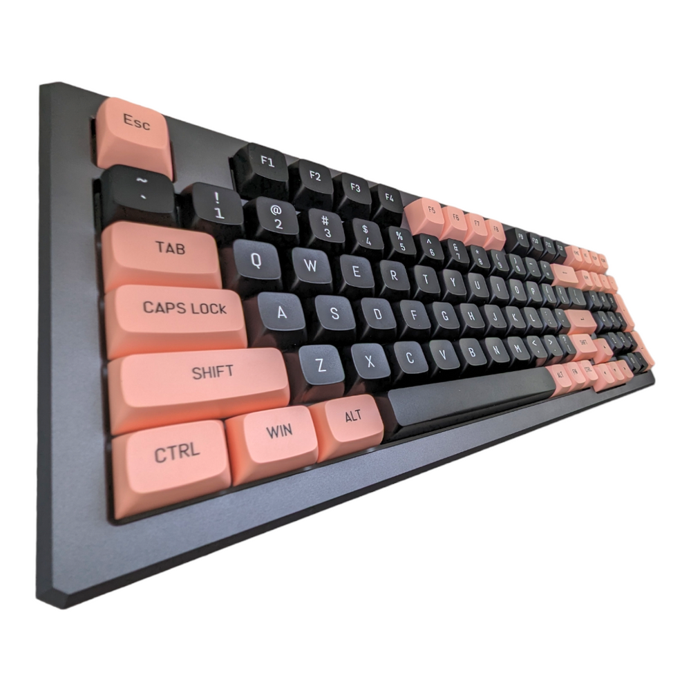 Black and Pink (TK-BAP) Dark Olivia Panda PBT Keycap Set ( 149 pc ...