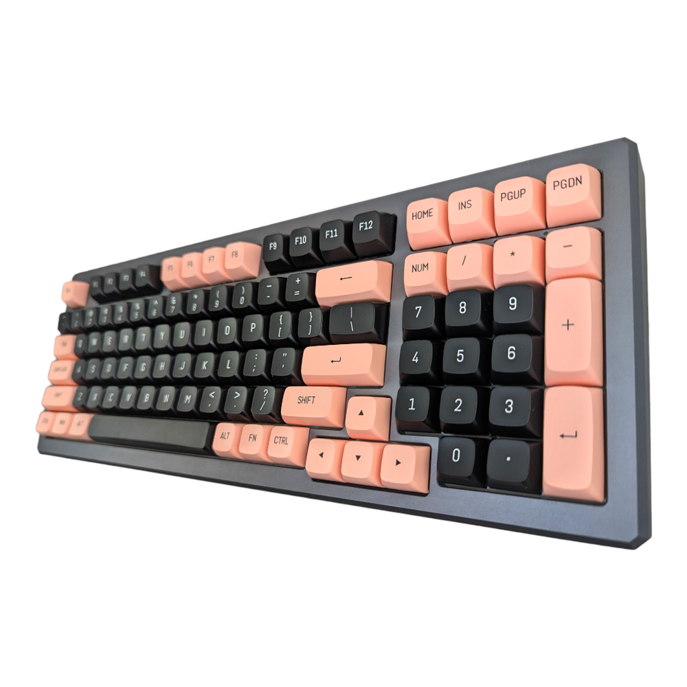 Black and Pink (TK-BAP) Dark Olivia Panda PBT Keycap Set ( 149 pc ...