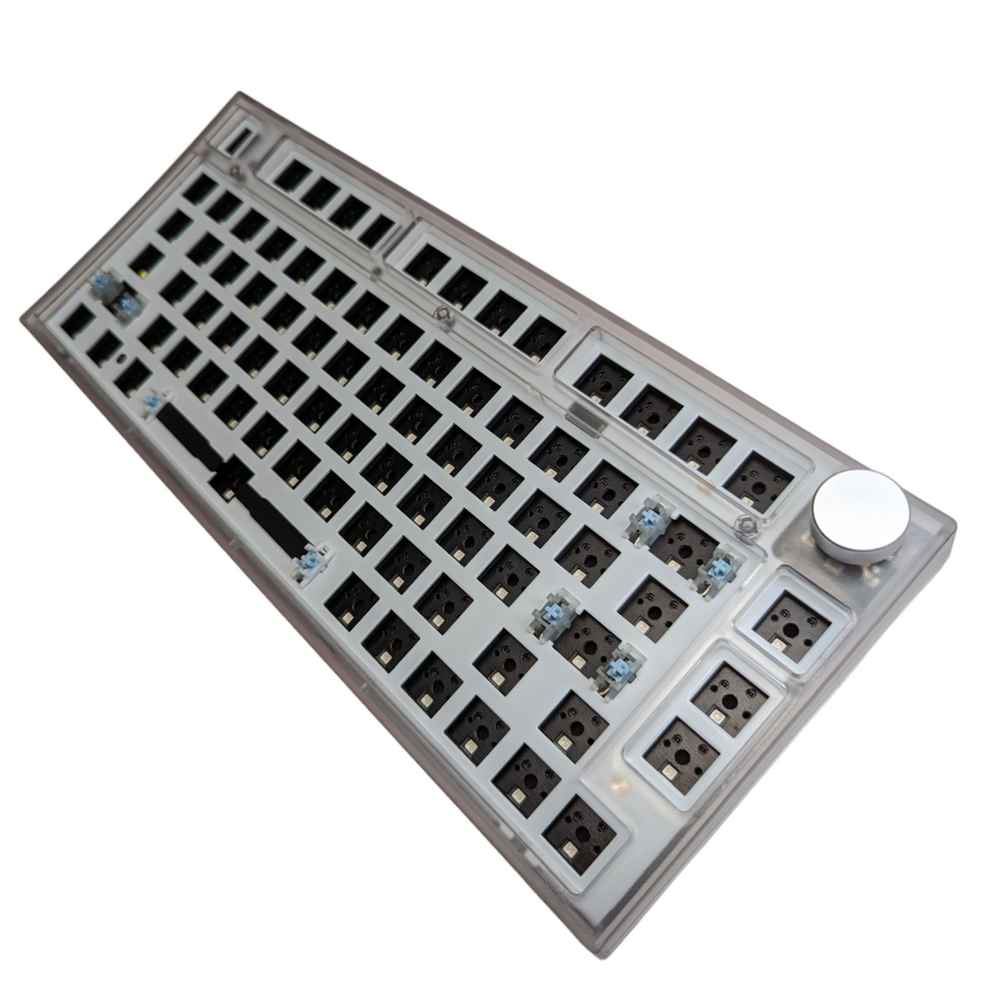 Thock King TK75 Wireless Mechanical Keyboard RGB w/ Knob (75% barebone