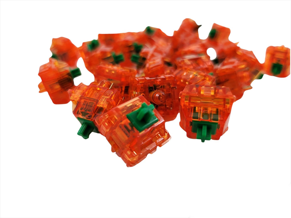 C³EQUALZ X TKC Tangerine 67 (Dark Green) Linear Switches – Thock King