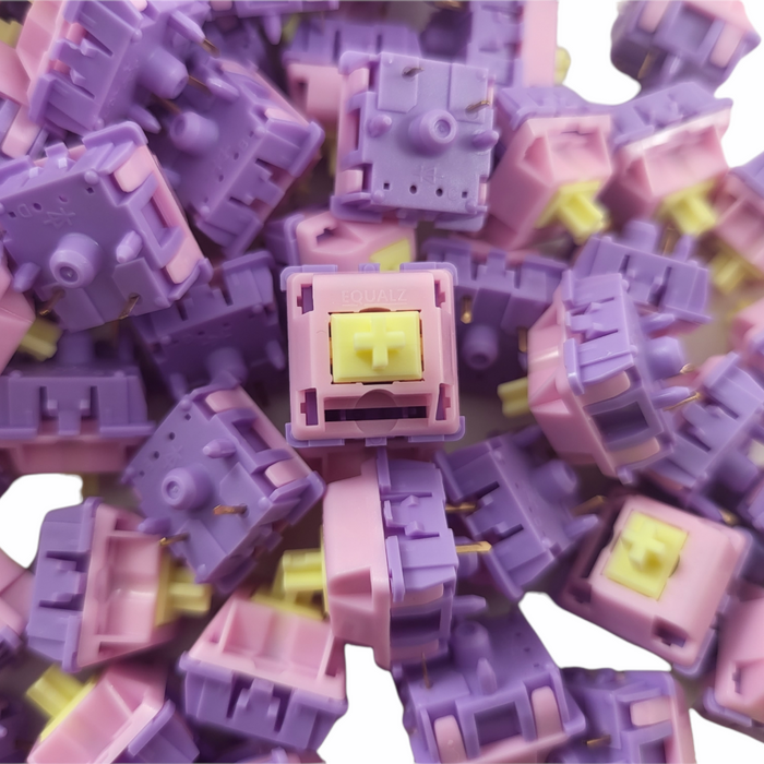 C³ EQUALZ X TKC Banana Split | Macho Linear Switches – Thock King