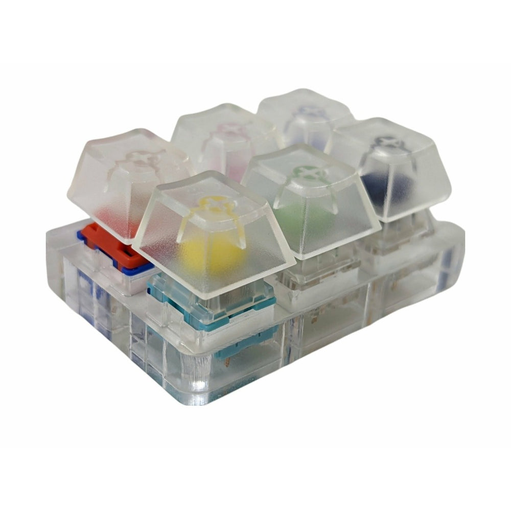 Custom Mechanical Switch Tester (4, 6, 9 or 16 switches + acrylic base ...